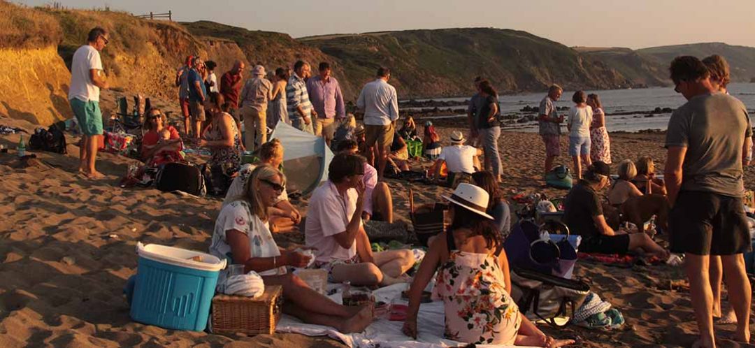 It's June and it's the perfect time for a beach party ! - Devon Yurt